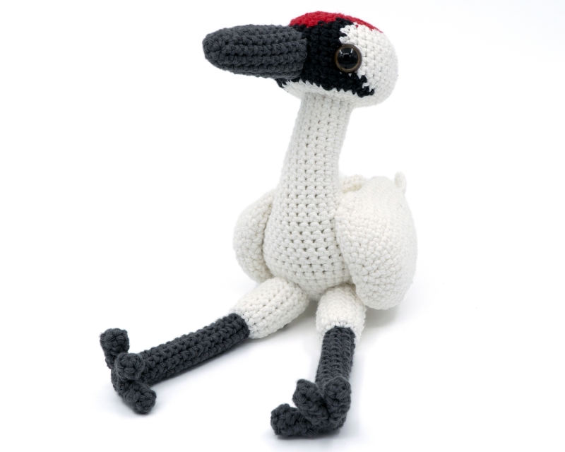 Whooping Crane amigurumi pattern - Amigurumi.com