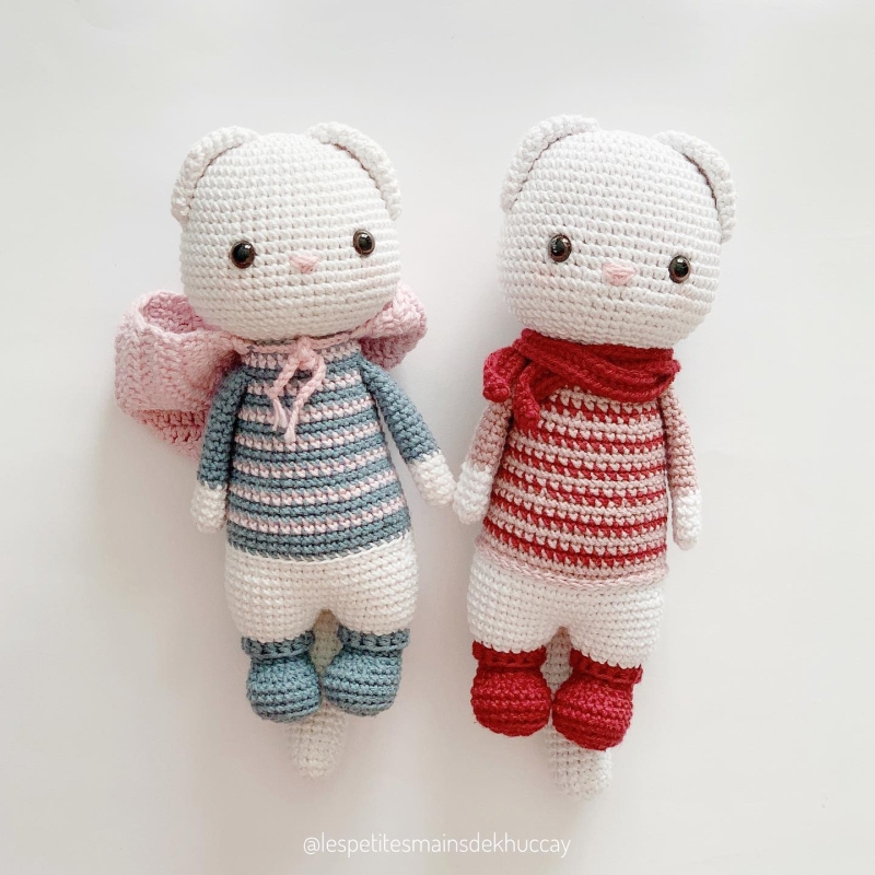 Lizuna the weasel amigurumi pattern - Amigurumi.com