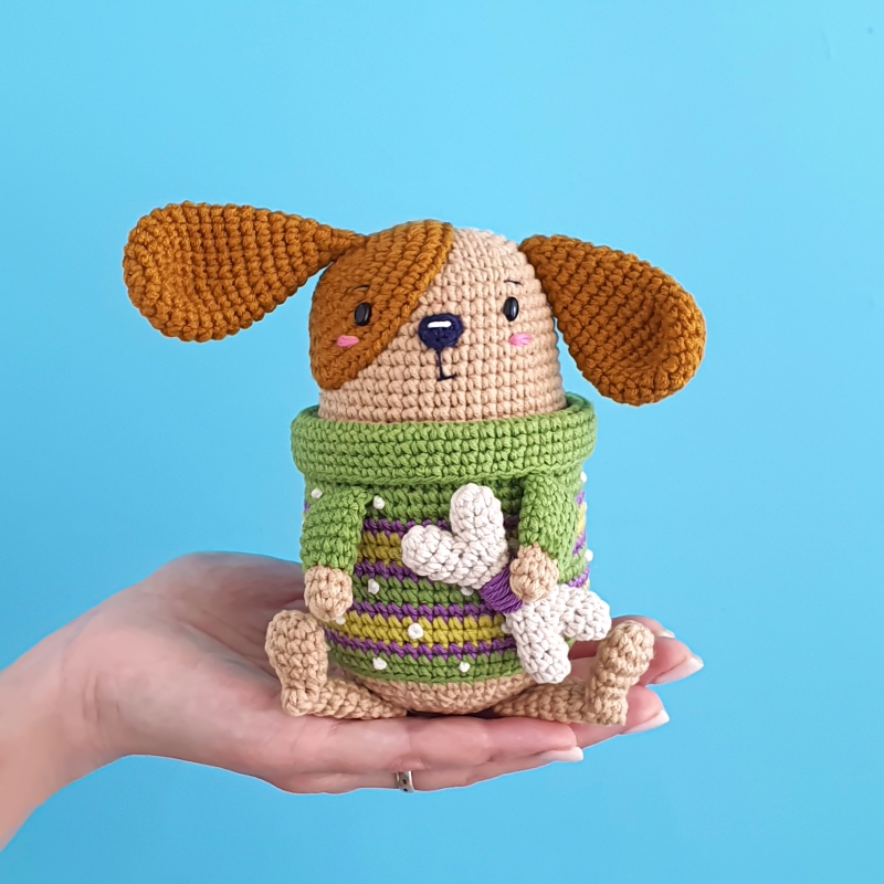 Lucky the Dog amigurumi pattern - Amigurumi.com