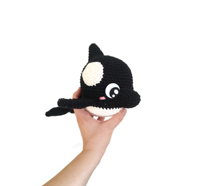 Panda the orca amigurumi pattern - Amigurumi.com