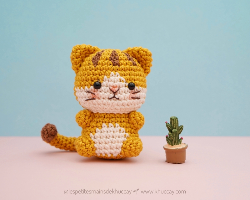Cat - Mini Animals amigurumi pattern - Amigurumi.com