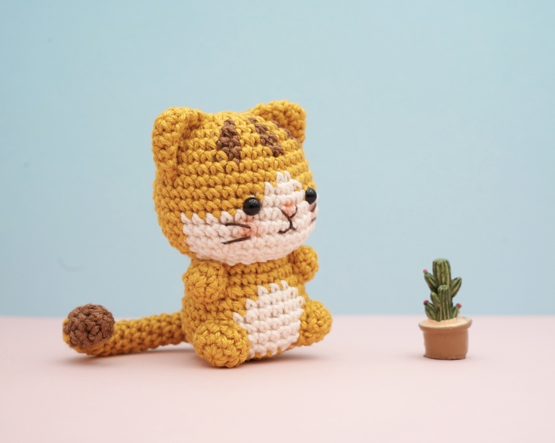 Cat - Mini Animals amigurumi pattern - Amigurumi.com