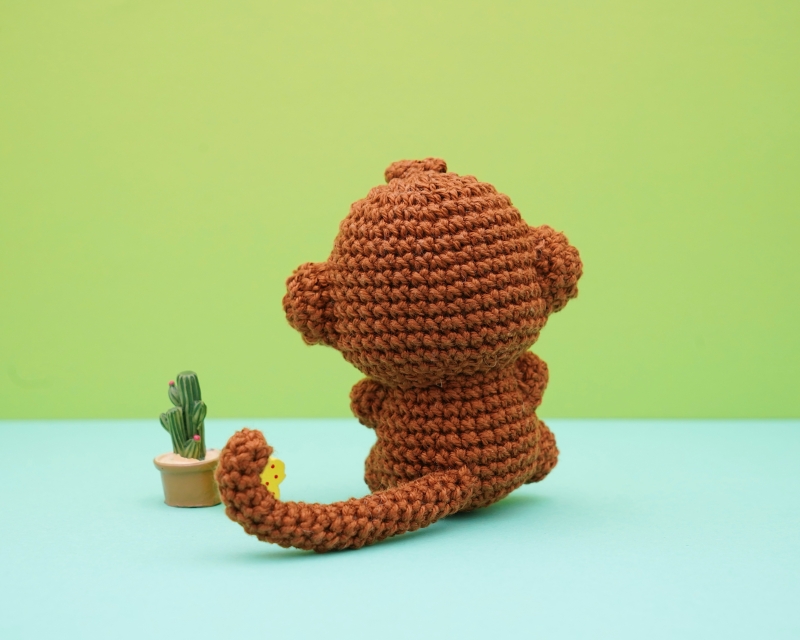 Monkey - Mini Animals amigurumi pattern - Amigurumi.com