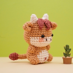 Ox - Mini Animals amigurumi pattern - Amigurumi.com