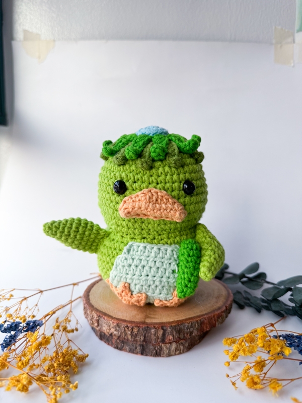 Kian the Kappa amigurumi pattern - Amigurumi.com