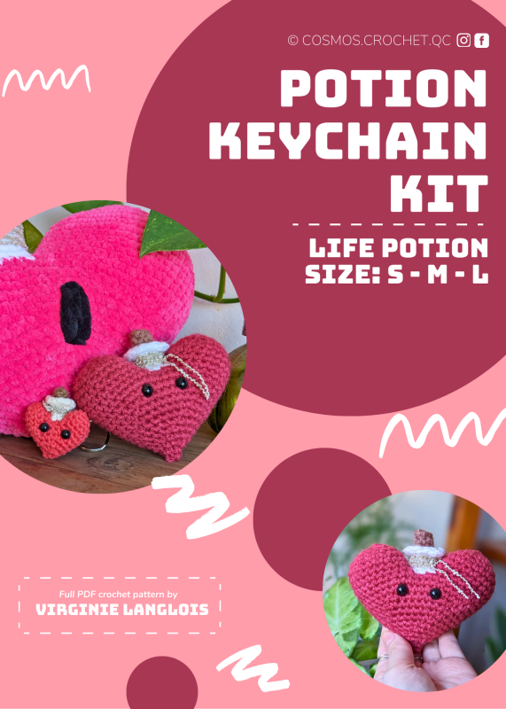 Life potion amigurumi pattern - Amigurumi.com