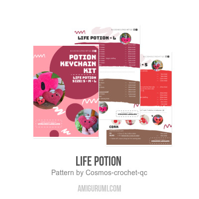 Life potion amigurumi pattern - Amigurumi.com