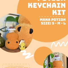 Mana potion bundle amigurumi pattern - Amigurumi.com