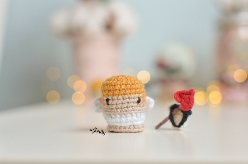 Mini Cupid cube amigurumi pattern - Amigurumi.com