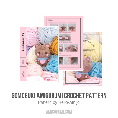 GOMDEUKI Amigurumi Crochet Pattern amigurumi pattern - Amigurumi.com