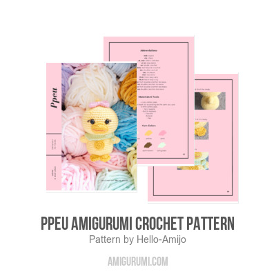 PPEU Amigurumi Crochet Pattern amigurumi pattern - Amigurumi.com