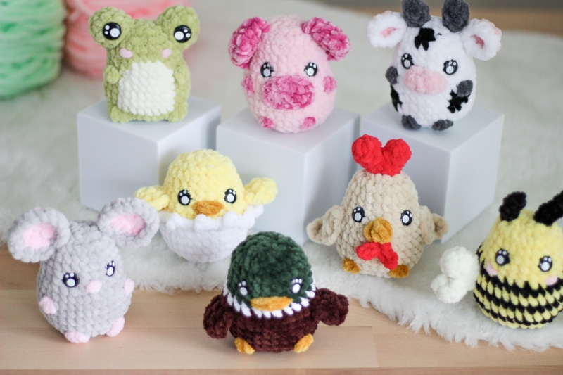 Animates Collection amigurumi pattern - Amigurumi.com