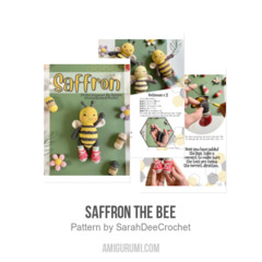 Saffron the Bee amigurumi pattern - Amigurumi.com