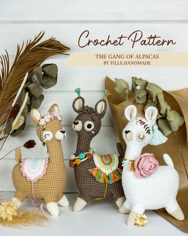 The Gang of Alpacas amigurumi pattern - Amigurumi.com