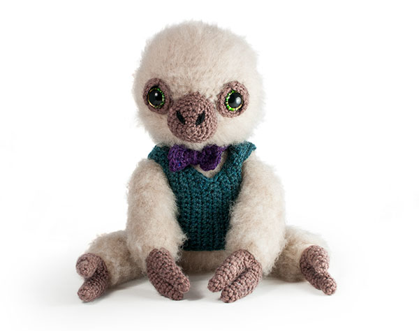 Artemis the astronomer sloth amigurumi pattern - Amigurumi.com