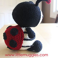 Dottie the ladybug amigurumi pattern - Amigurumi.com