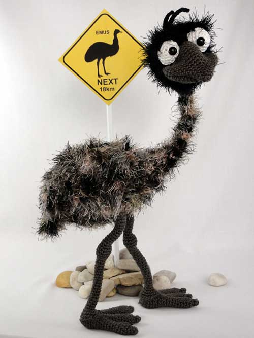 Emma the Emu amigurumi pattern - Amigurumi.com