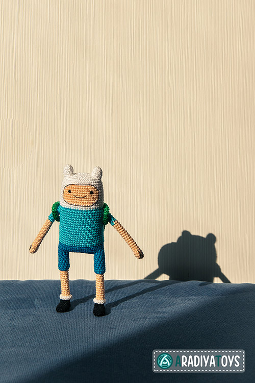 Finn (Adventure Time) - Free amigurumi pattern