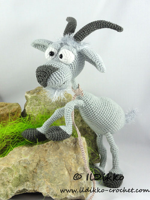 Gus the goat amigurumi pattern - Amigurumi.com
