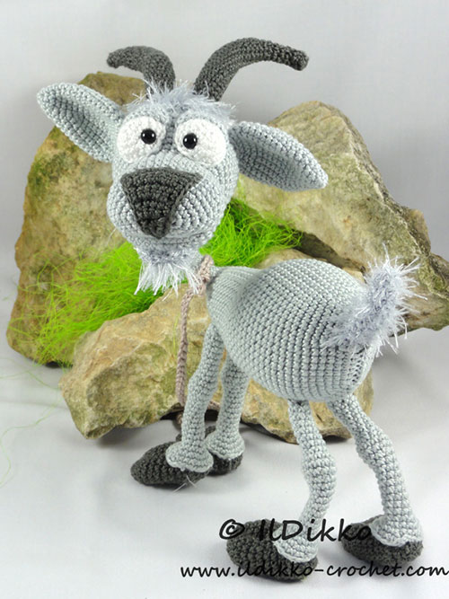 Gus the goat amigurumi pattern - Amigurumi.com