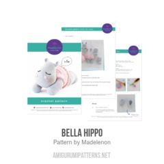Bella Hippo amigurumi pattern - Amigurumi.com