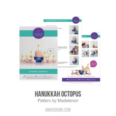 Hanukkah Octopus amigurumi pattern - Amigurumi.com