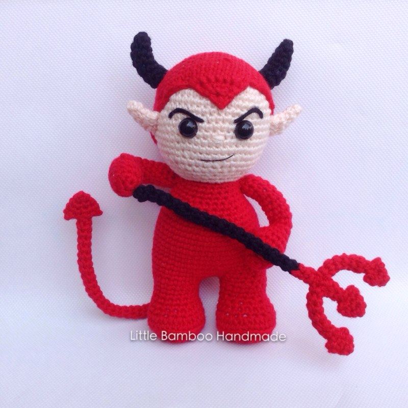 Devil amigurumi pattern - Amigurumi.com