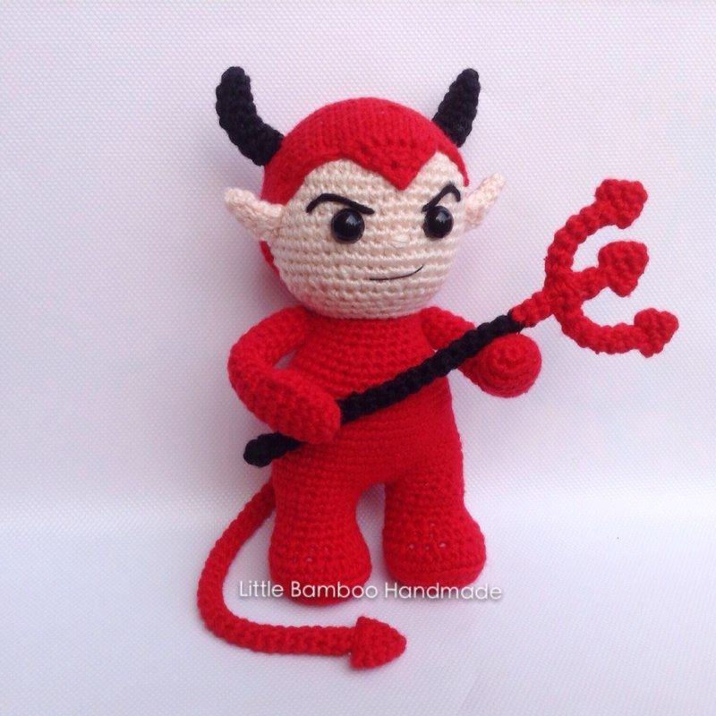 Devil amigurumi pattern - Amigurumi.com