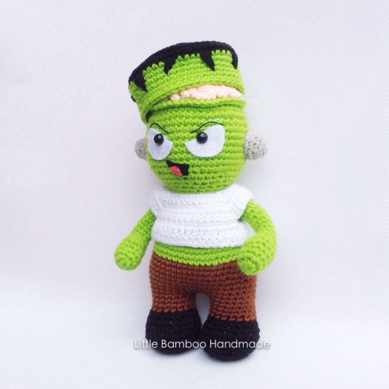 Mr. Frankenstein amigurumi pattern - Amigurumi.com