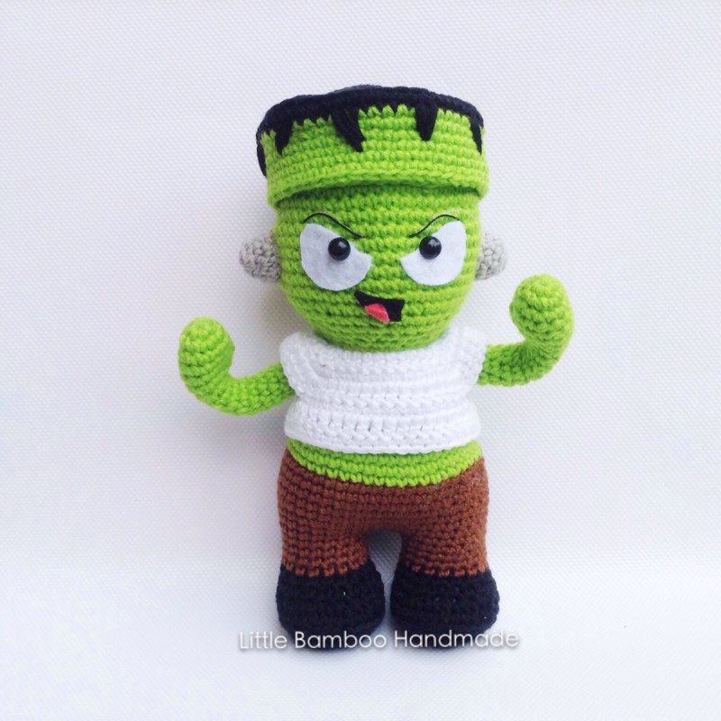Mr. Frankenstein amigurumi pattern - Amigurumi.com