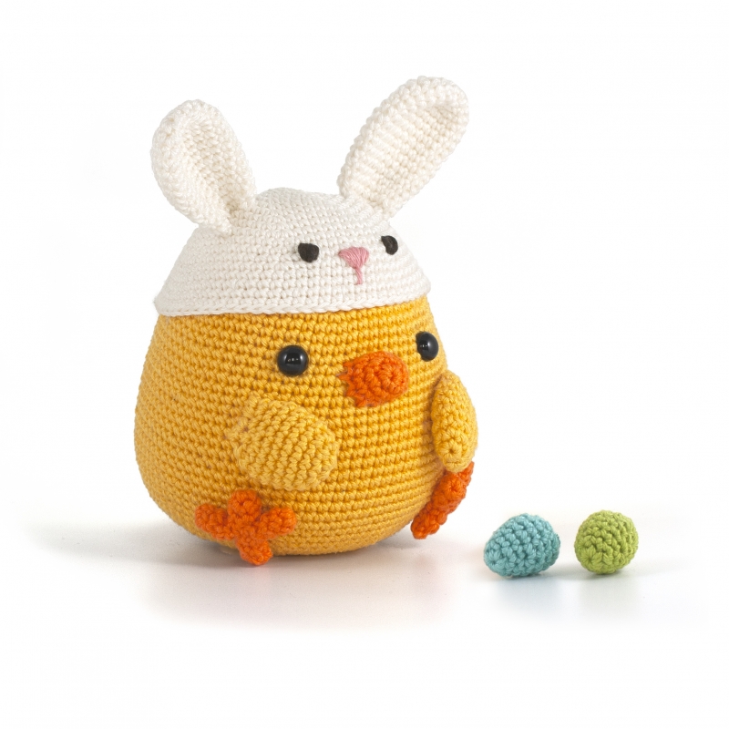 Charlie the Baby Chicken Easter Bunny amigurumi pattern - Amigurumi.com