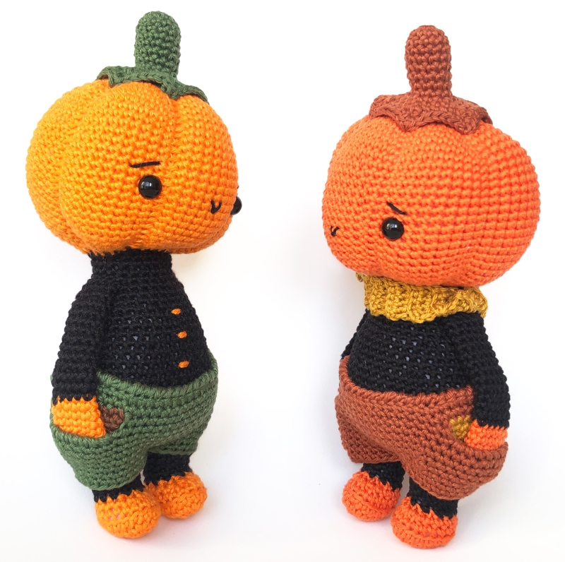 Ginger the Pumpkin amigurumi pattern - Amigurumi.com