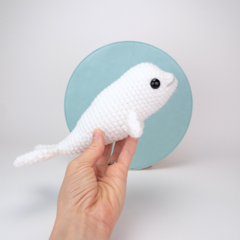 Bianca the Beluga Whale amigurumi pattern - Amigurumi.com
