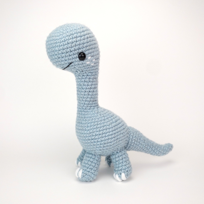 Bruno the Brontosaurus amigurumi pattern - Amigurumi.com