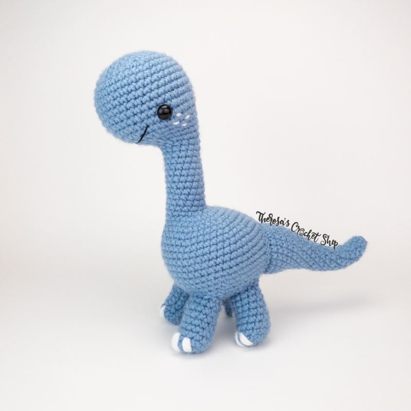 Bruno the Brontosaurus amigurumi pattern - Amigurumi.com
