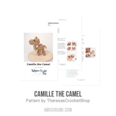 Camille the Camel amigurumi pattern - Amigurumi.com