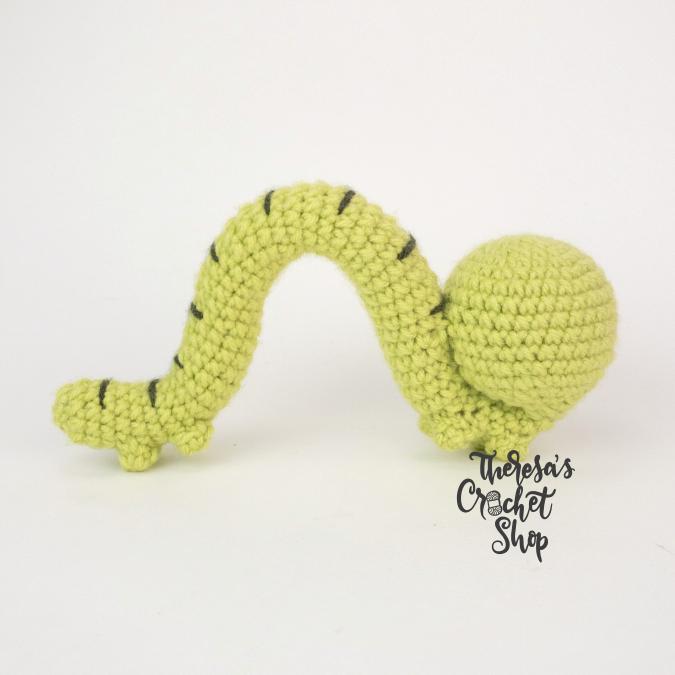 Iggy the Inchworm amigurumi pattern - Amigurumi.com