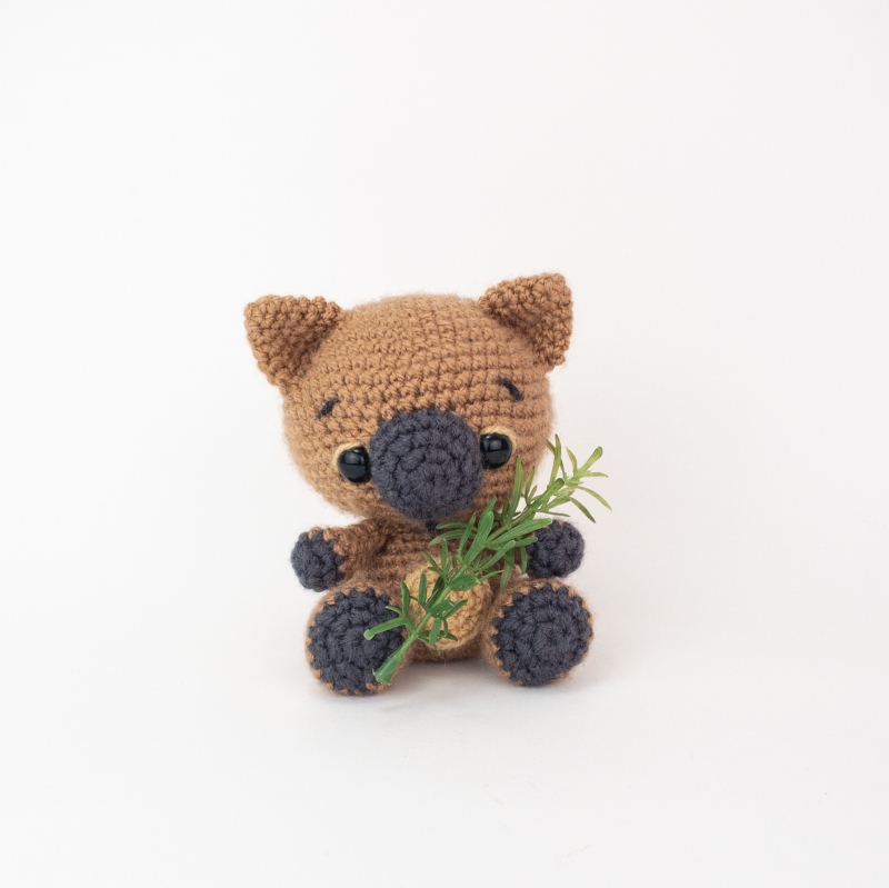 Watson the Wombat amigurumi pattern - Amigurumi.com