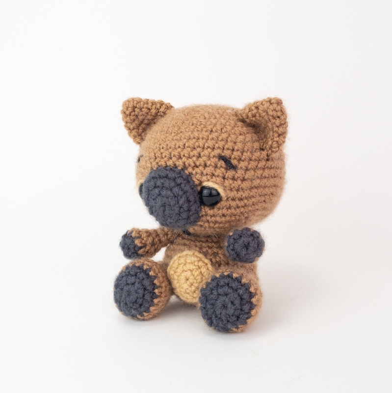 Watson the Wombat amigurumi pattern - Amigurumi.com