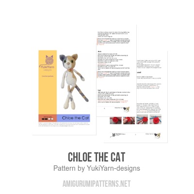 Chloe the Cat amigurumi pattern - Amigurumi.com