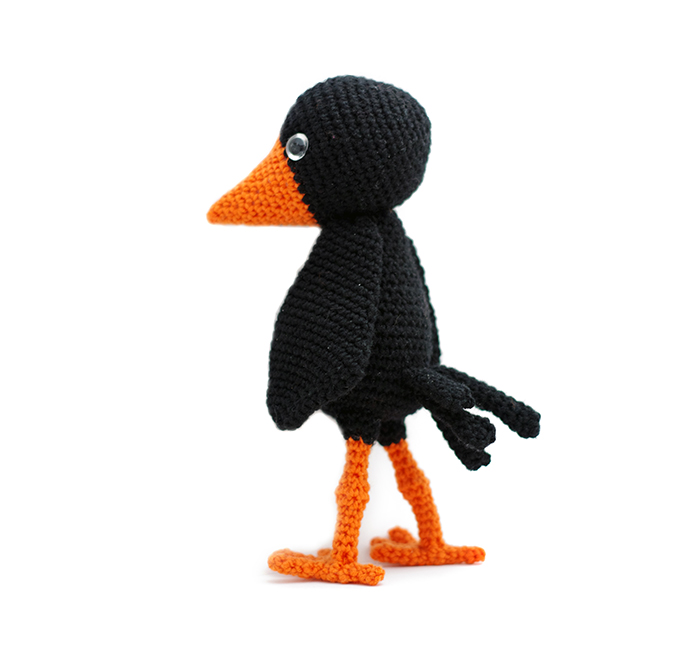Crox the Crow amigurumi pattern - Amigurumi.com
