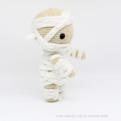 Tommy the Little Mummy amigurumi pattern - Amigurumi.com