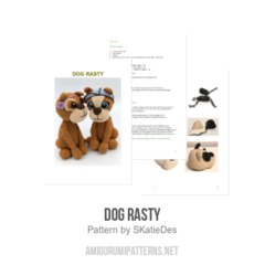 Dog Rasty amigurumi pattern - Amigurumi.com