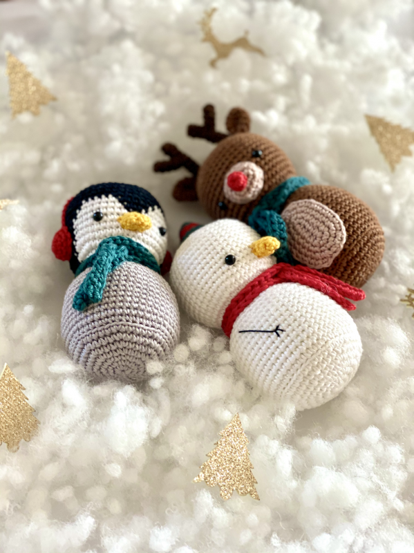 Snow Friends amigurumi pattern - Amigurumi.com