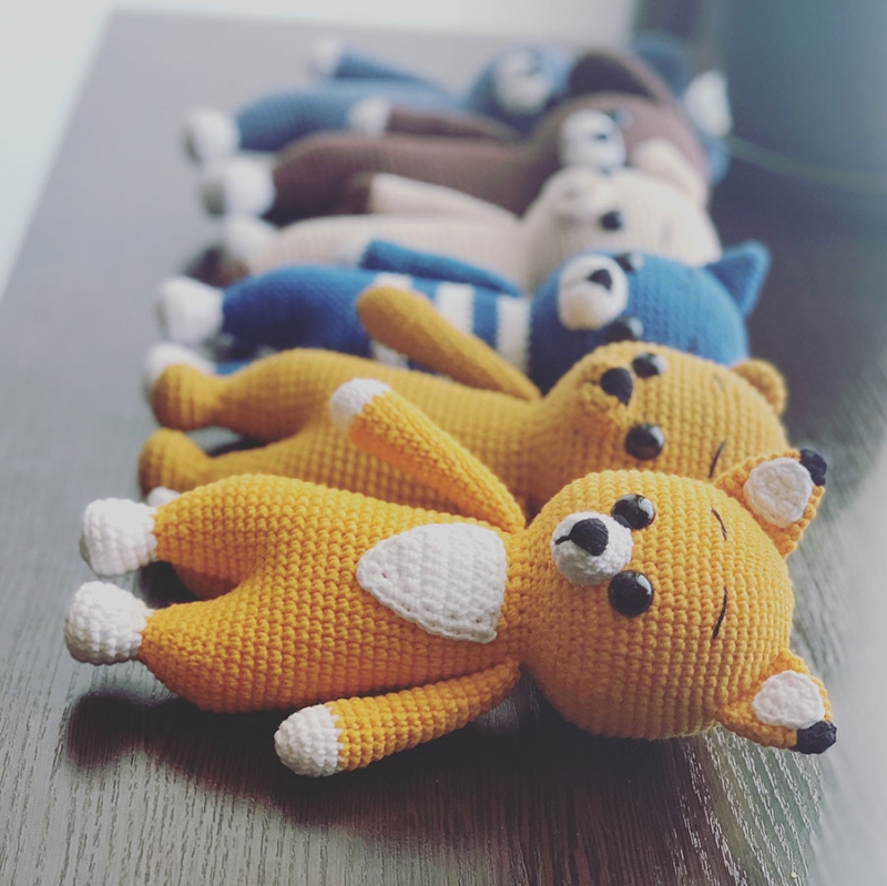 Mika the Fox amigurumi pattern - Amigurumi.com