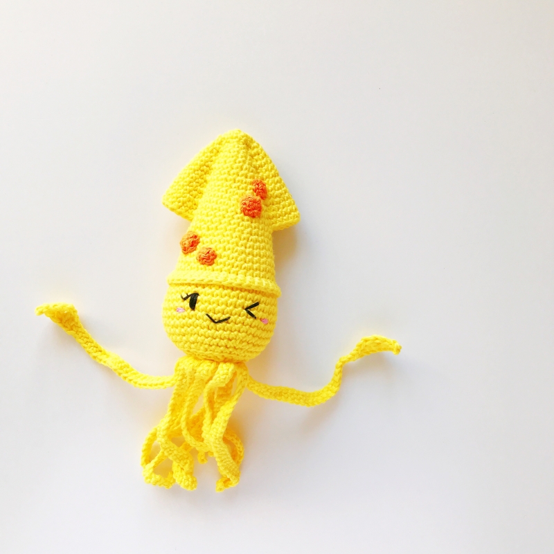 Squidgee amigurumi pattern - Amigurumi.com