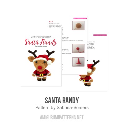Santa Randy amigurumi pattern - Amigurumi.com
