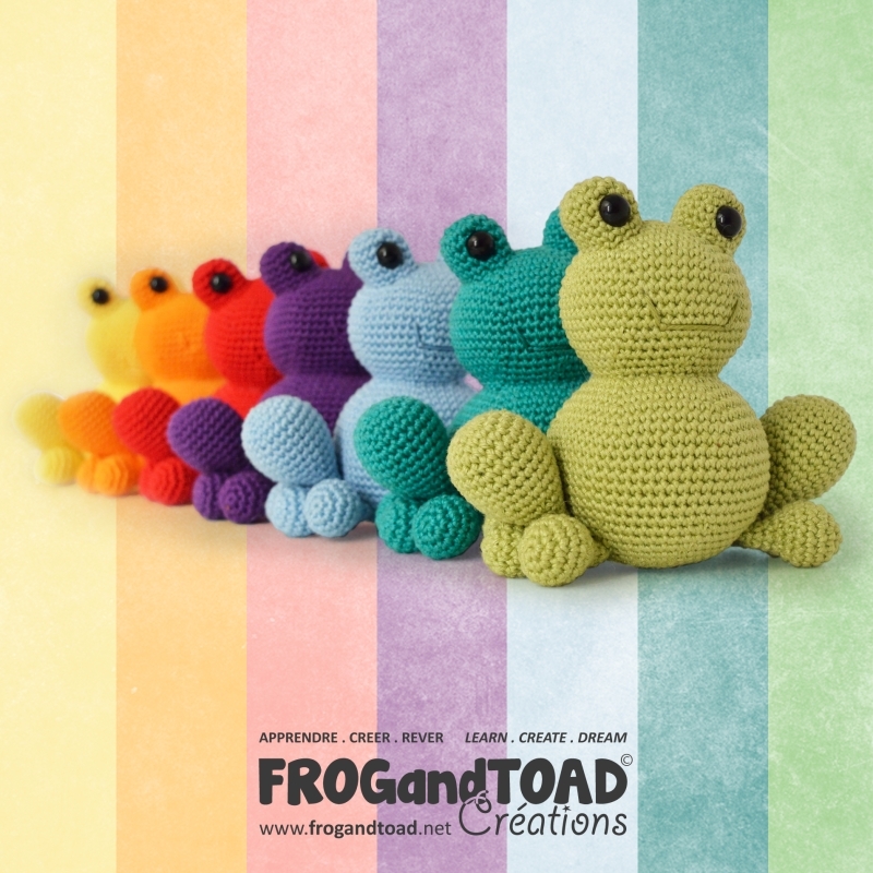 Anura the Frog & Co - Toad amigurumi pattern - Amigurumi.com