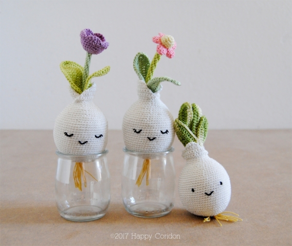 Spring bulbs amigurumi pattern - Amigurumi.com