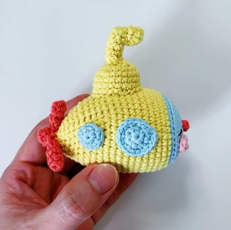 Tsubasa the baby submarine amigurumi pattern - Amigurumi.com